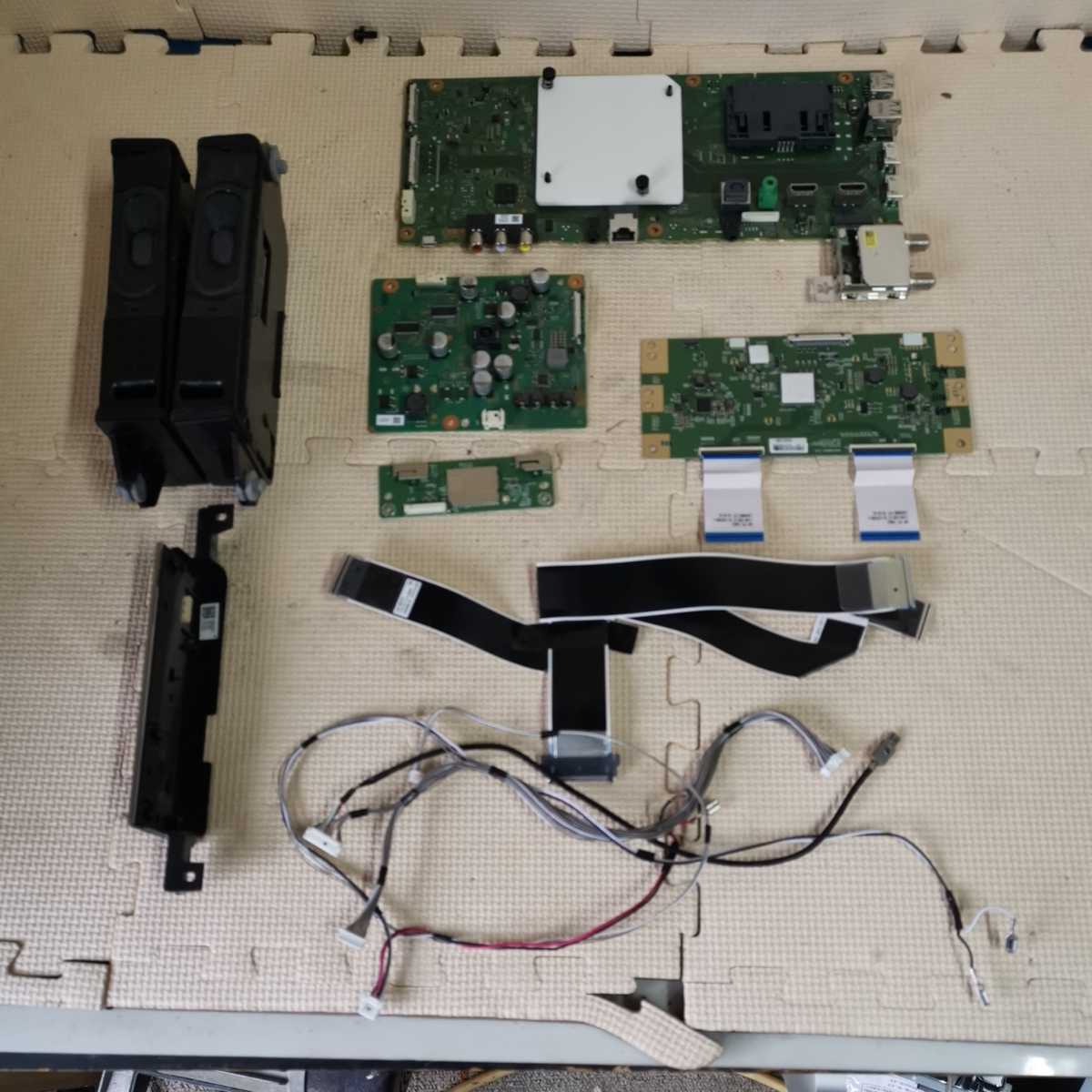 SONY BRAVIA KJ-49X7500F T-CON基板 BCX2 5641CH LDK2 その他 通電液晶割れ動作未確認ジャンク扱い ...