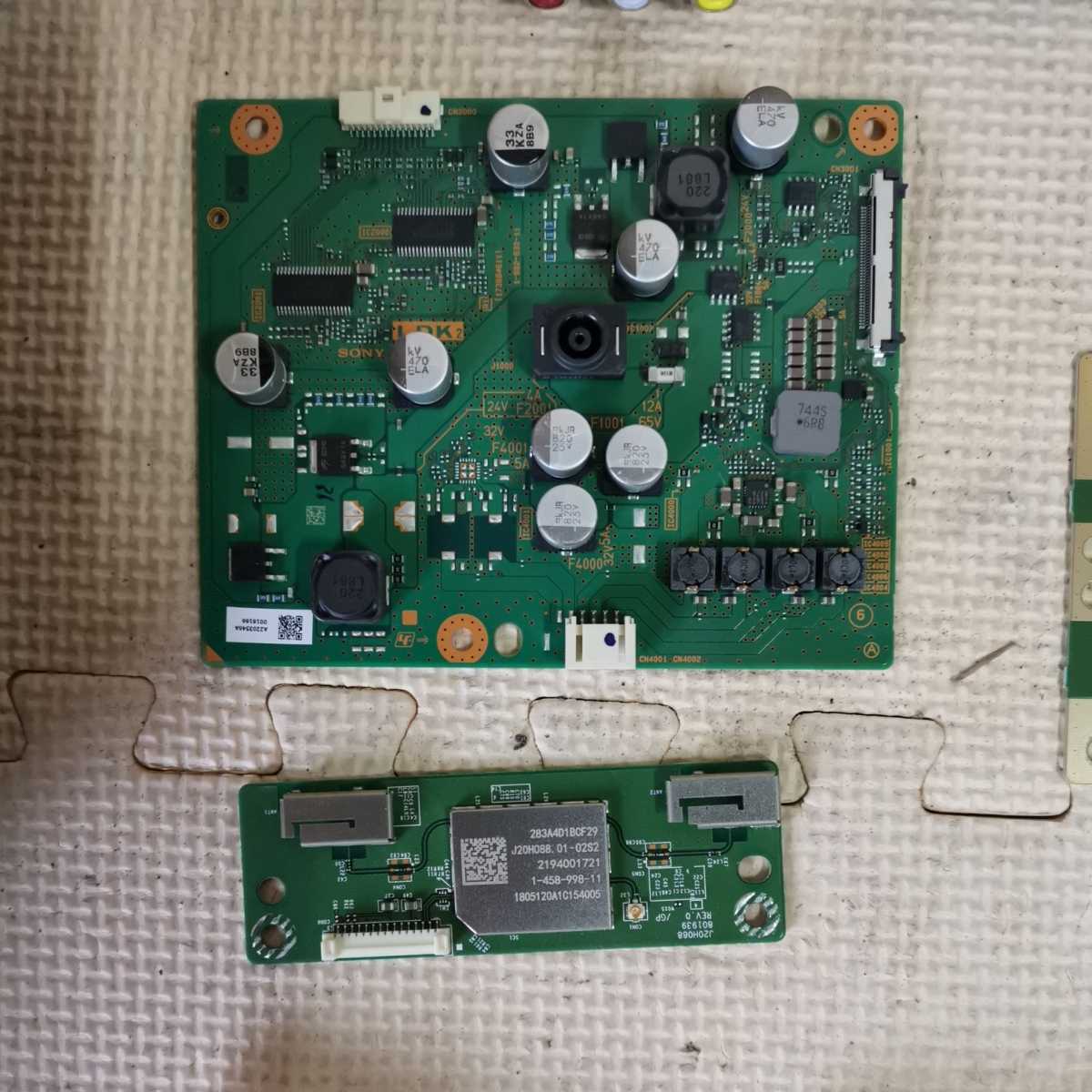 SONY BRAVIA KJ-49X7500F T-CON基板 BCX2 5641CH LDK2 その他 通電液晶割れ動作未確認ジャンク扱い ...