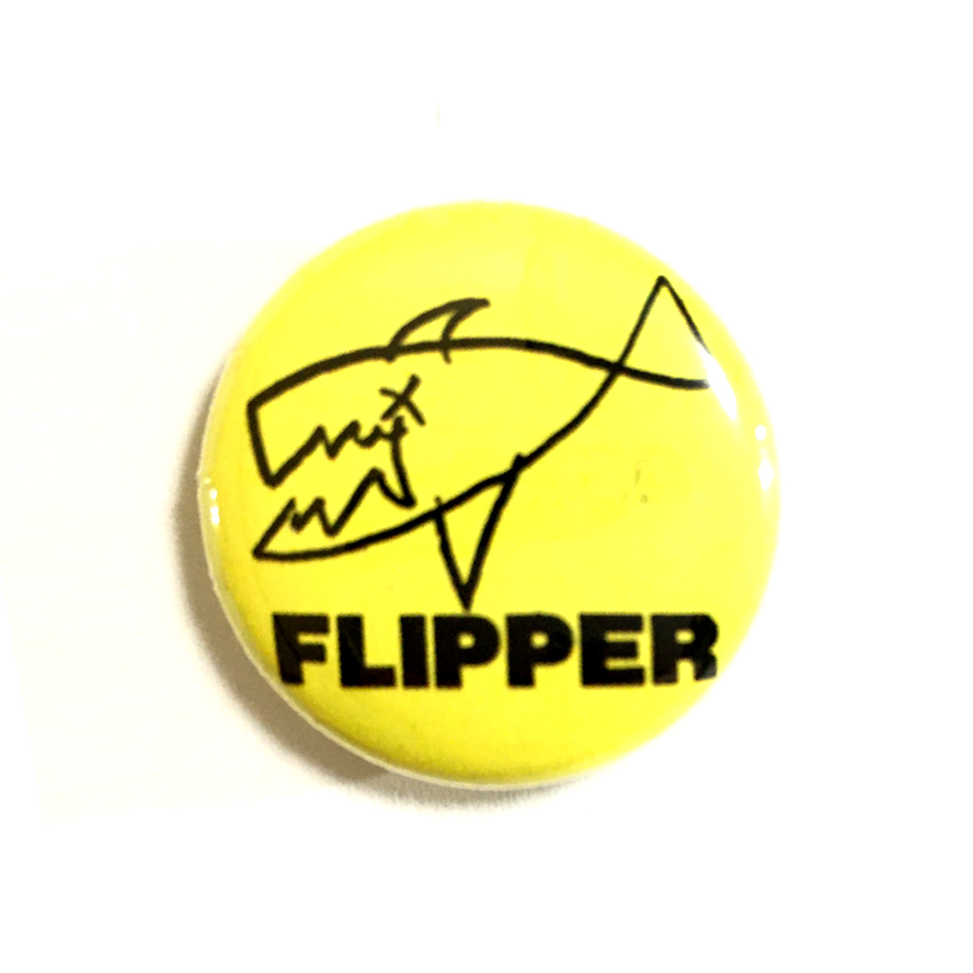 25mm 缶バッジ Flipper フリッパー Hardcore Punk パンク Power Pop パワーポップ Garage Punk ...