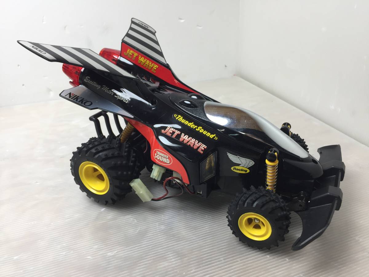 NIKKO ニッコー JET WAVE ジェットウェーブ 1/16スケール ラジコン ラジコンカー 当時物 /現状品/動作未確認ジャンク(乗用 ...