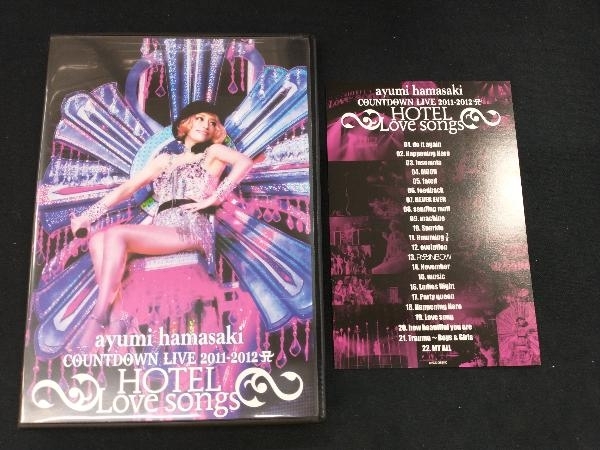 DVD 浜崎あゆみayumi hamasaki COUNTDOWN LIVE 2011-2012 HOTEL Love Songs(ジャパニーズポップス)｜売買されたオークション情報 ...