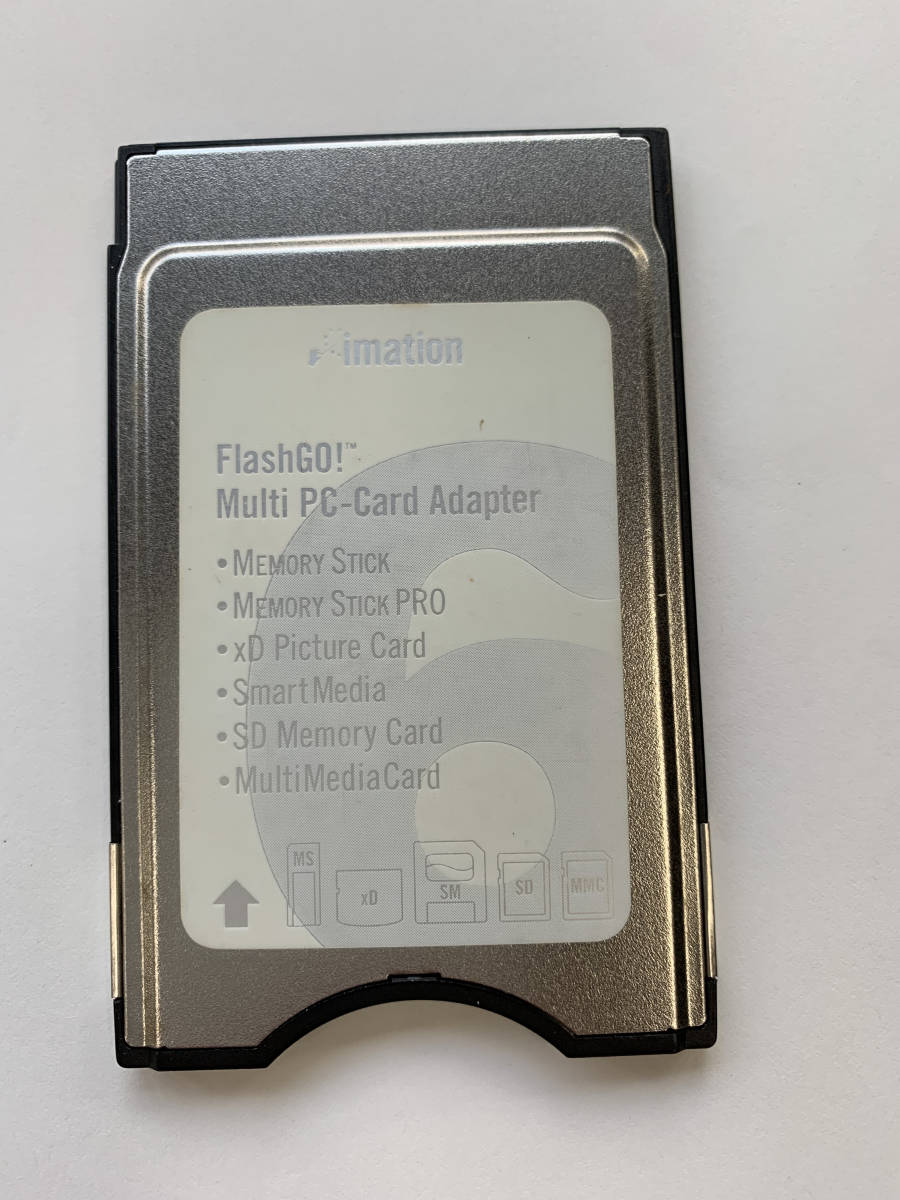 Multi PC-Card Adapter FlashGO imation マルチカードアダプター(PCカードタイプ)｜売買されたオークション情報、yahooの商品情報をアーカイブ公開 ...