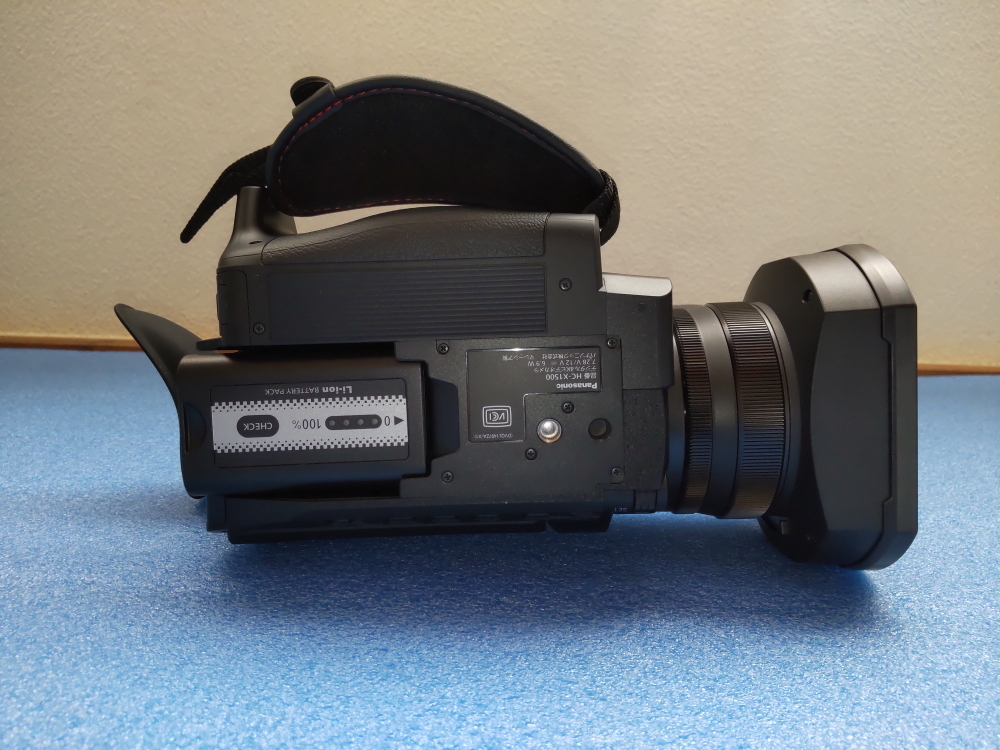 使用僅か ほぼ 保証残期間多し パナソニック Panasonic HC-X1500-K + VW-HU1-K 4K60p 10bit ビデオ ...