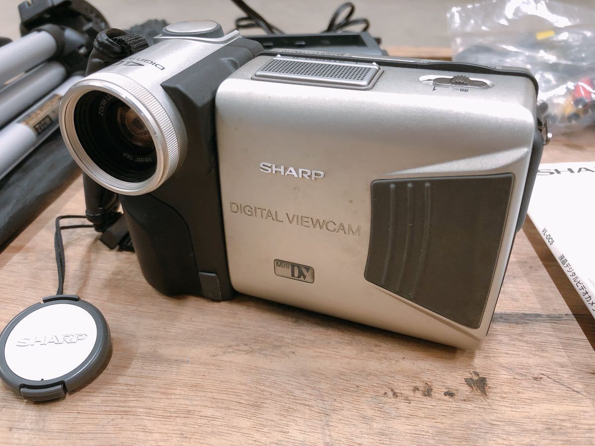 ジャンク SHARP シャープ デジタルビデオカメラ VL-DC5 充電器など付属品付き 部品取りに 引取歓迎 常陸大宮市 0130え1 A1 120(シャープ)｜売買されたオークション情報 ...