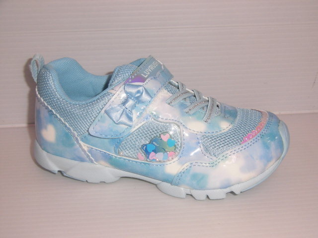 バネノチカラ 18.0 ムーンスター スーパースター LUVRUSH ラブラッシュ LV1080 SAX 女の子 キッズ ジュニア 通学 通園 スニーカー(18cm～)｜売買されたオークション ...
