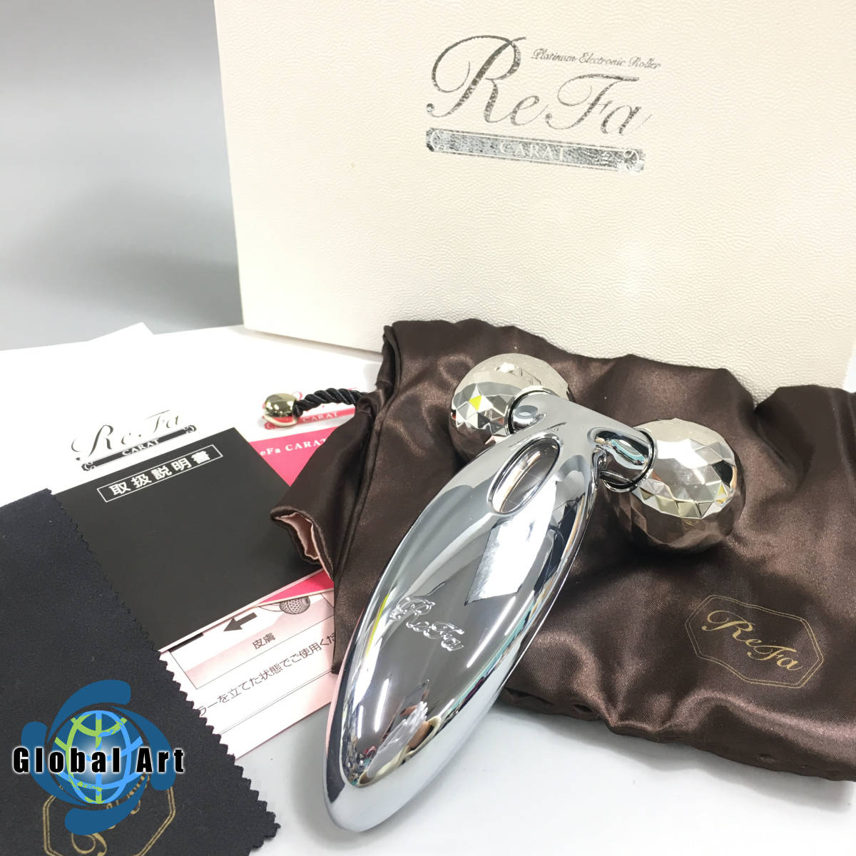 C01391 MTG/プラチナ電子ローラー/ReFa CARAT リファカラット/PEC-L1706/美顔ローラー/箱 付属品付(美顔ローラー)｜売買されたオークション情報、yahooの商品 ...