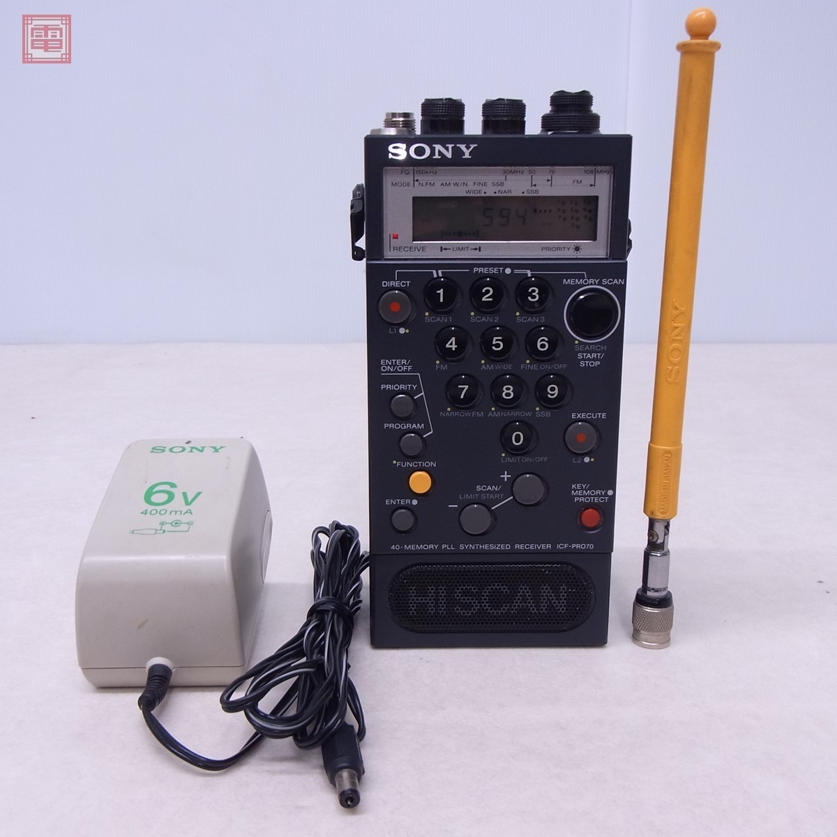 SONY ソニー ICF-PRO70 AM/LW/FM/SW BCLラジオ 10(アンティーク)｜売買されたオークション情報、yahooの商品 ...