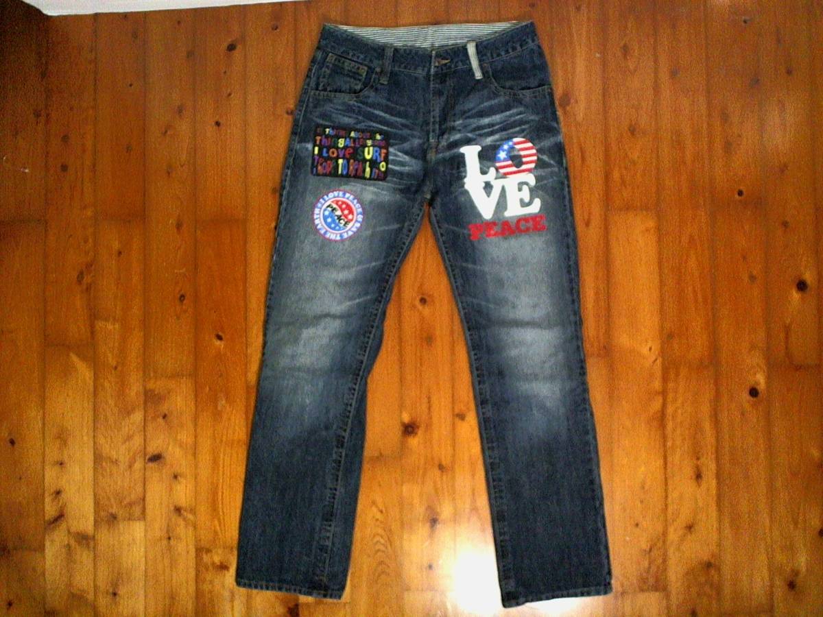クローンデベグル CLONE DEVGRU サーフプリント デニムパンツ ジーンズ ジーパン 34 インディゴ(W34～)｜売買されたオークション情報、yahooの商品情報をアーカイブ公開 ...