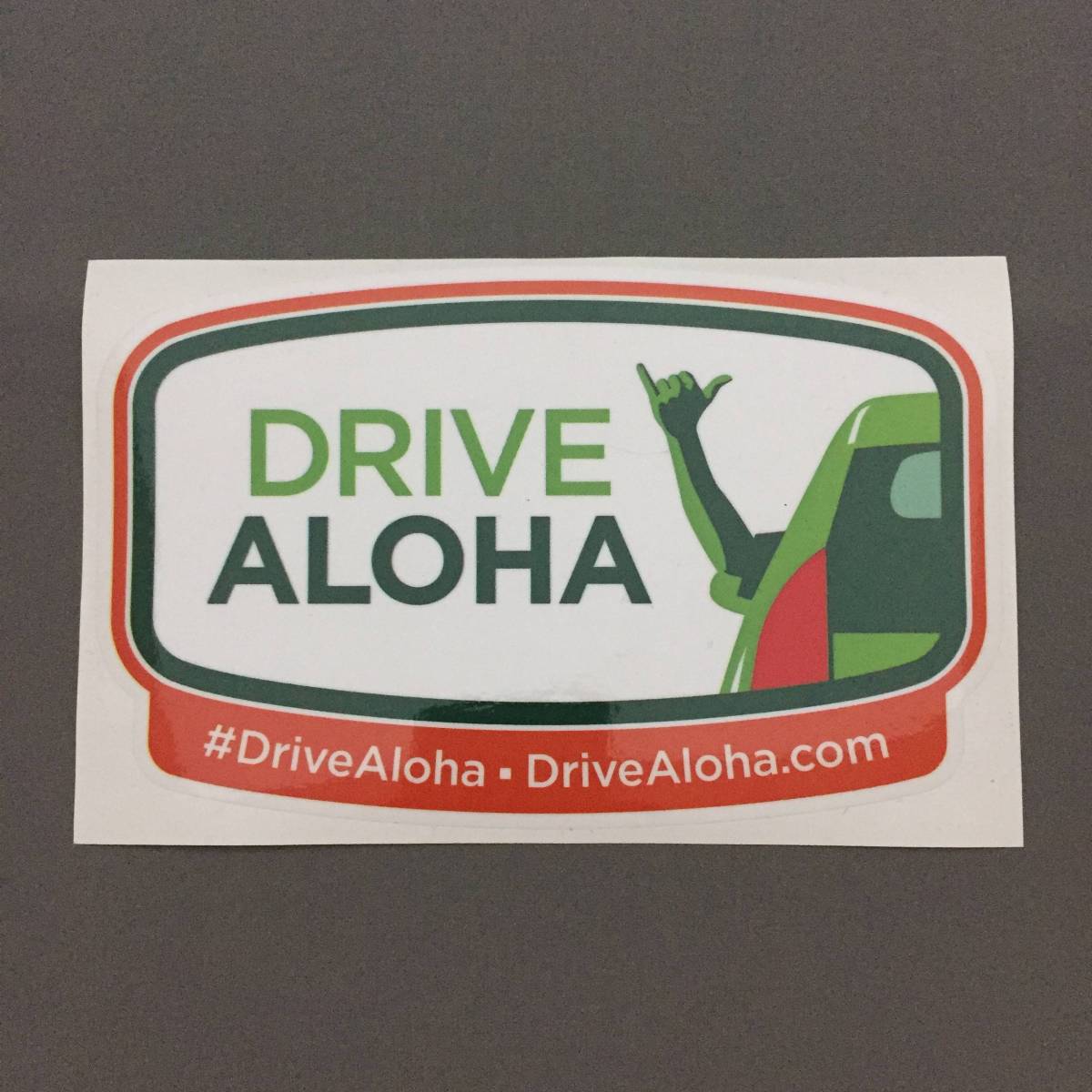 DRIVE ALOHA ハワイ ドライブ アロハ バンパー ステッカー HILIFE UDOWN IN4MATION 808ALLDAY ...