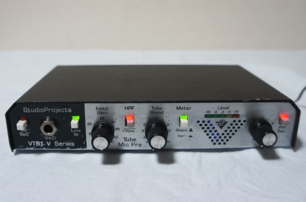 Studio Projects VTB1 V Series チューブマイクプリアンプ スタジオプロジェクト(マイクプリアンプ)｜売買された ...