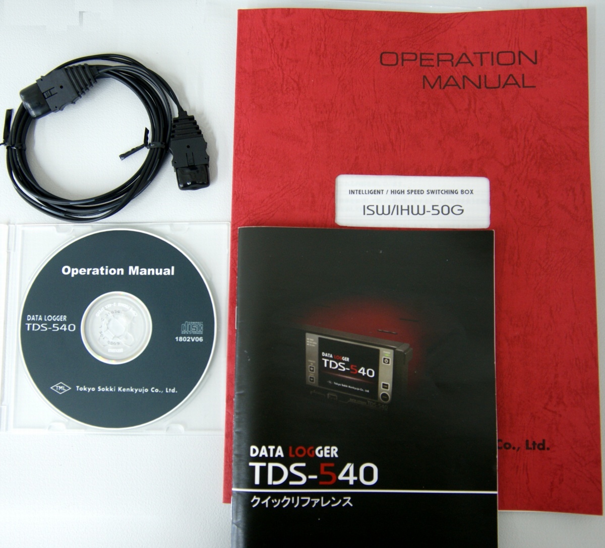 DZ39659 Tokyo Sokki/東京測器 TDS-540 DATA LOGGER データロガー/ISW-50G SWITCHING ...