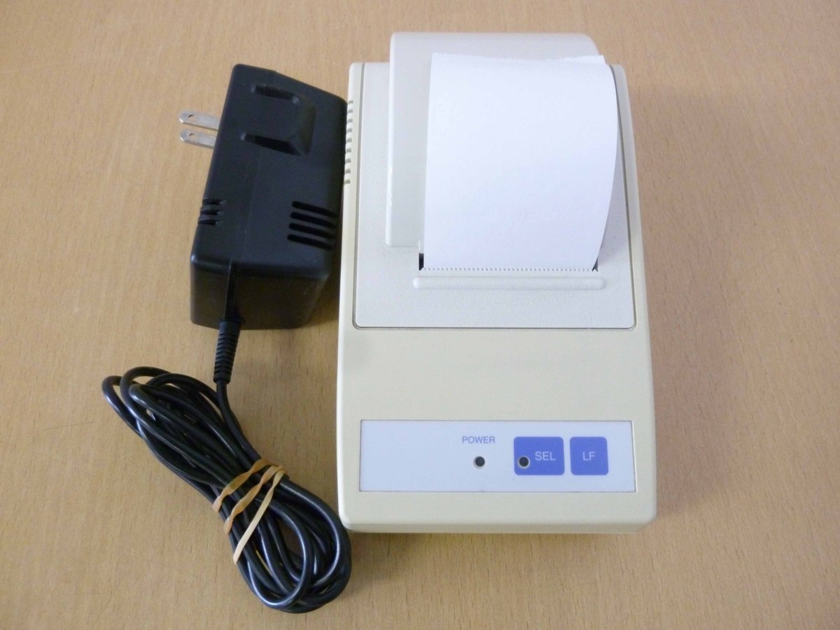 ジャンク シチズン システムズ株式会社 CBM-910 レシートプリンター ACアダプター 付属 超小型 ロール紙 インクリボン交換が簡単 W283(その他)｜売買されたオークション情報 ...