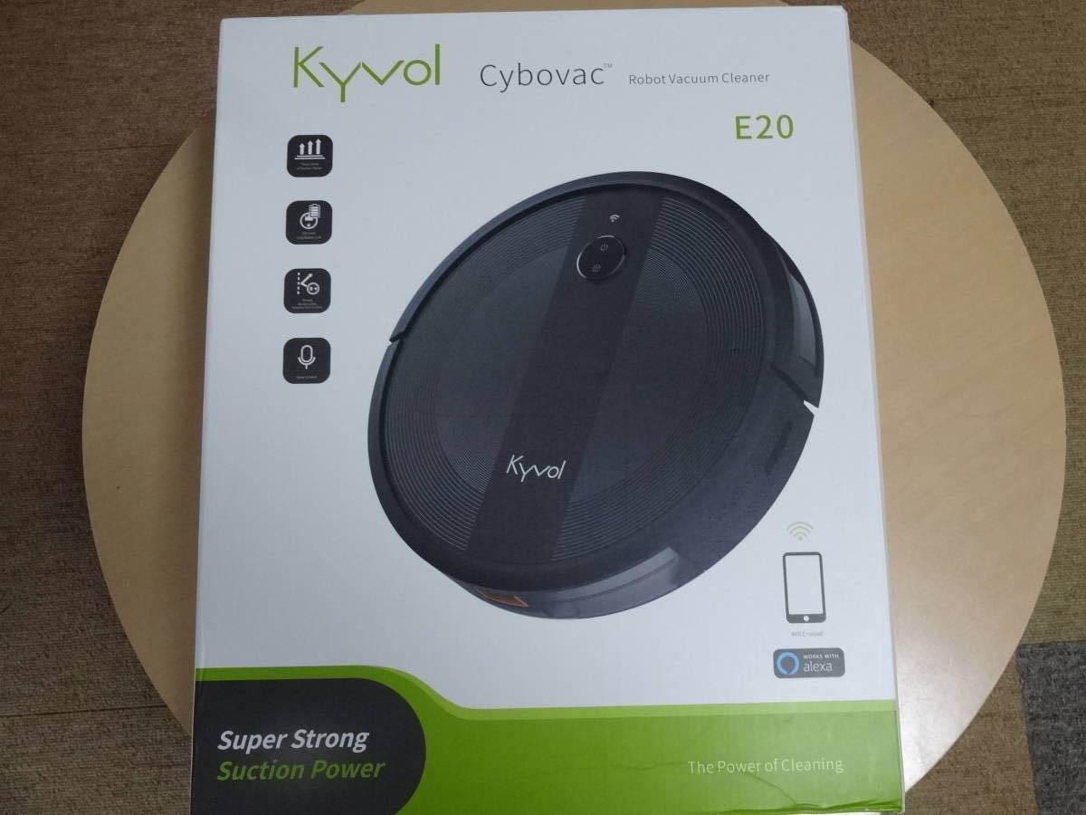新生活応援価格に しました Kyvol Cybovac E20 キーボル ロボット掃除機 黒 自動充電 wifi 落下防止 Alexa対応(ロボットタイプ)｜売買されたオークション情報 ...