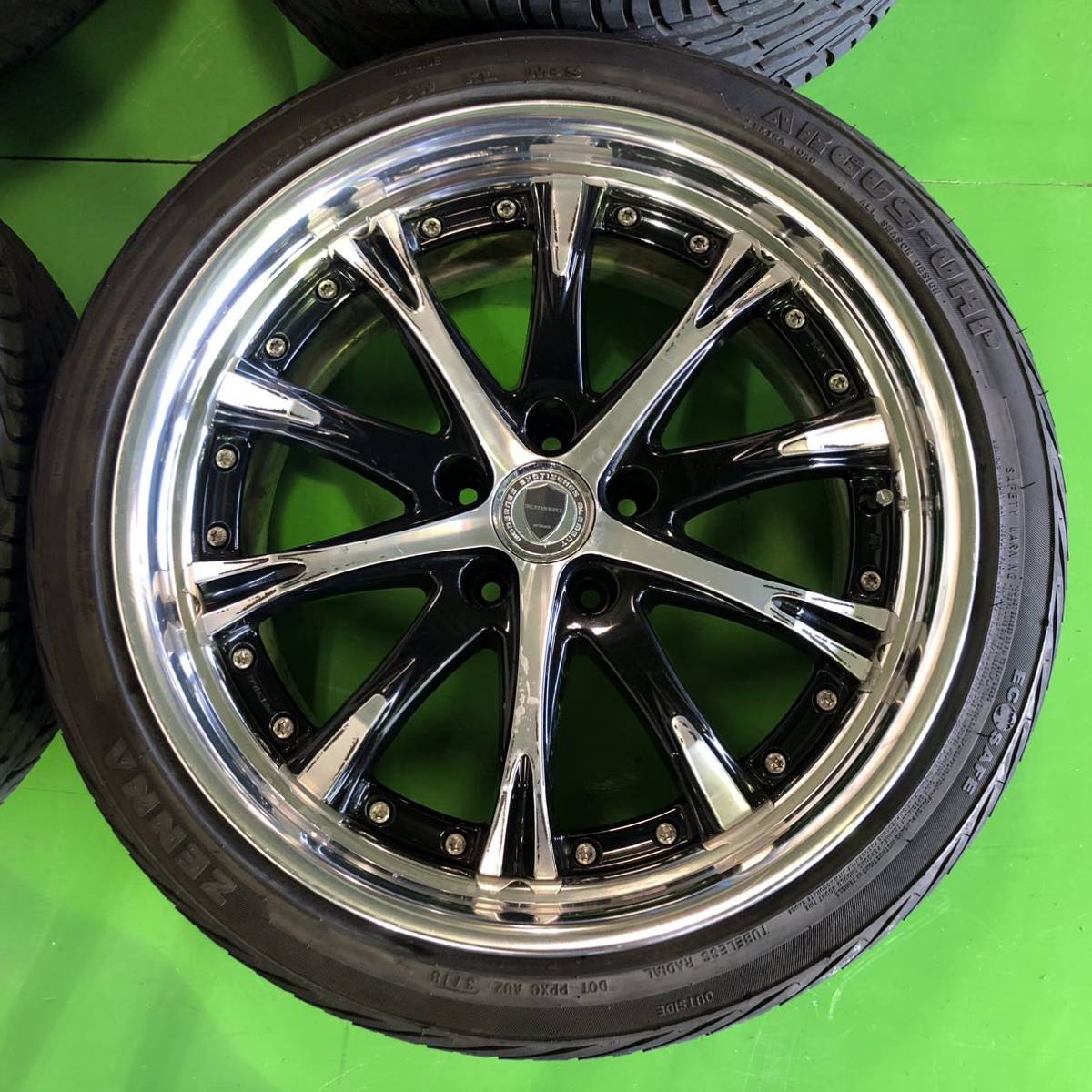 NA372 WORK SCHWERT SW4-SR ワーク シュバート ホイール 19×9J +35 19×10J +38 PCD 114.3 ...