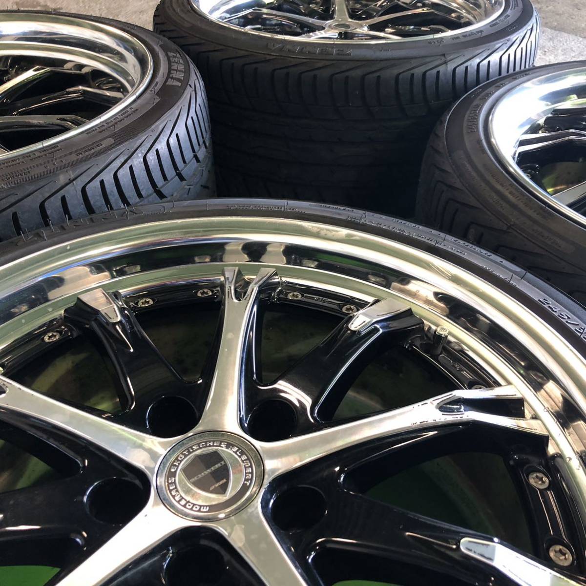 NA372 WORK SCHWERT SW4-SR ワーク シュバート ホイール 19×9J +35 19×10J +38 PCD 114.3 ...