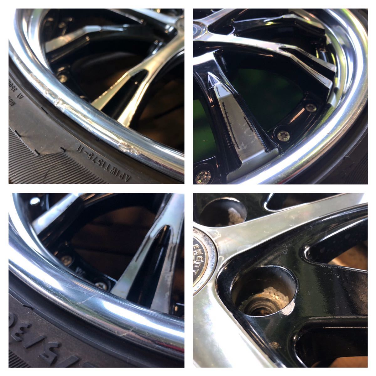 NA372 WORK SCHWERT SW4-SR ワーク シュバート ホイール 19×9J +35 19×10J +38 PCD 114.3 ...