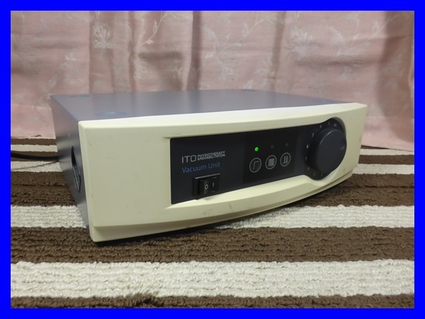 伊藤超短波 VACUUM UNIT ES-530 通電のみ確認 バキュームユニット(その他)｜売買されたオークション情報、yahooの商品情報 ...