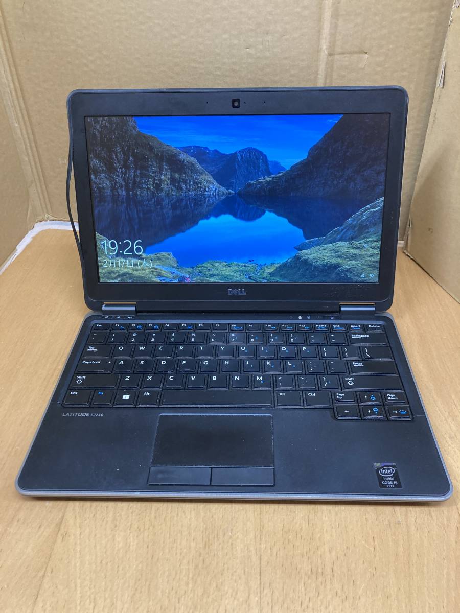 EngKey Latitude E7240 Core i5-4310U 2.0GHz 8GB/256GB_0208_在宅勤務用 1円(13 ...