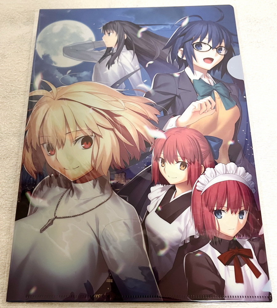 月姫 クリアファイル 4種 セット C99 コミックマーケット99 コミケ TYPE-MOON リメイク 武内崇 A piece of ...