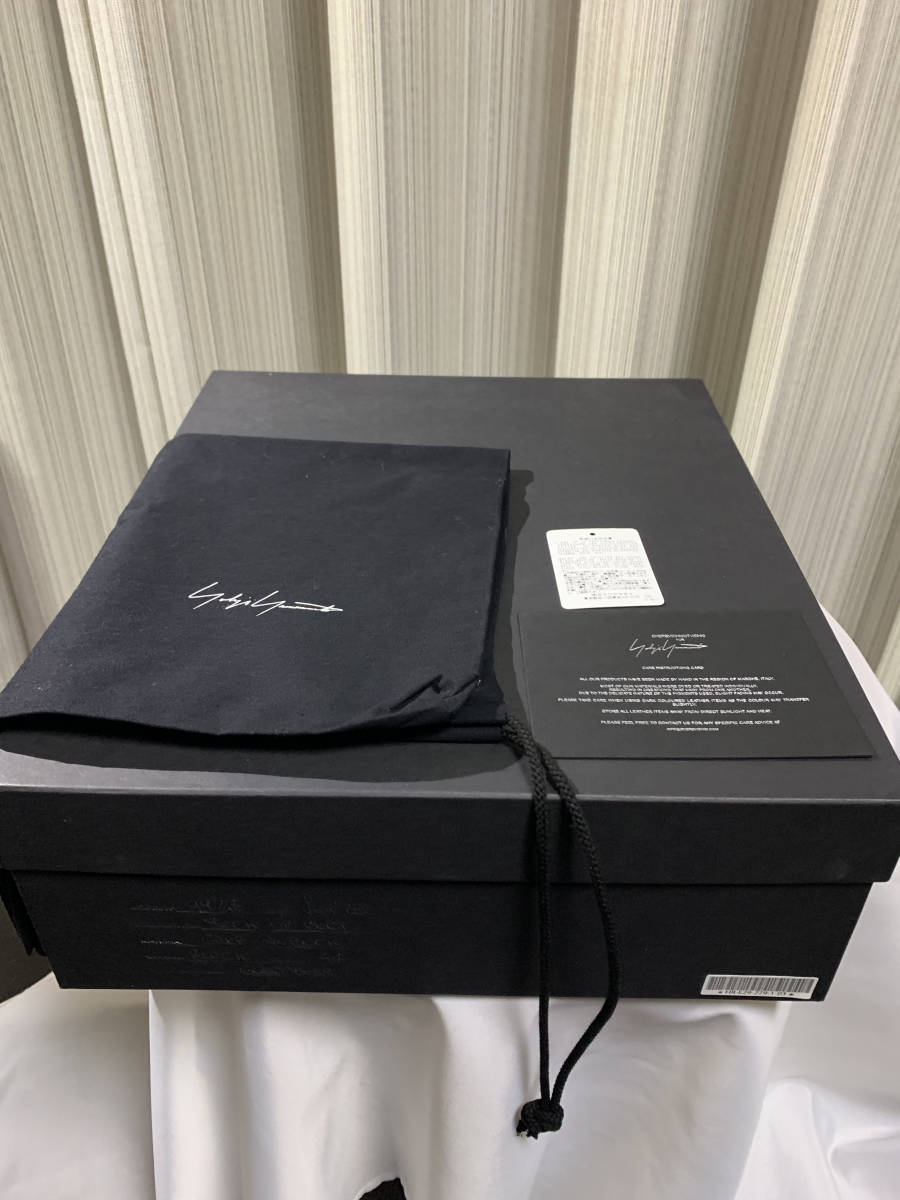 20AW yohji yamamoto×CHEREVICHKIOTVICHKI ITALIAN SMOOTH LEATHER MOOK-UP ...