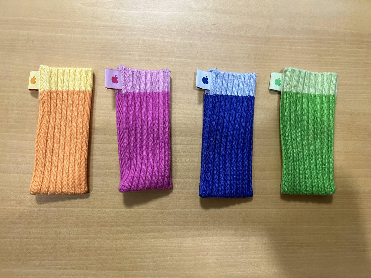 ipod socks M9720G/B ipodソックス 4色セット ほぼ(iPod用アクセサリー)｜売買されたオークション情報、yahooの ...