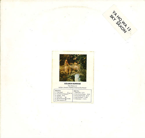 YA HO WA 13 WITH SKY SAXON FIRE WATER. AIR -Golden Sunrise(Y)｜売買された ...