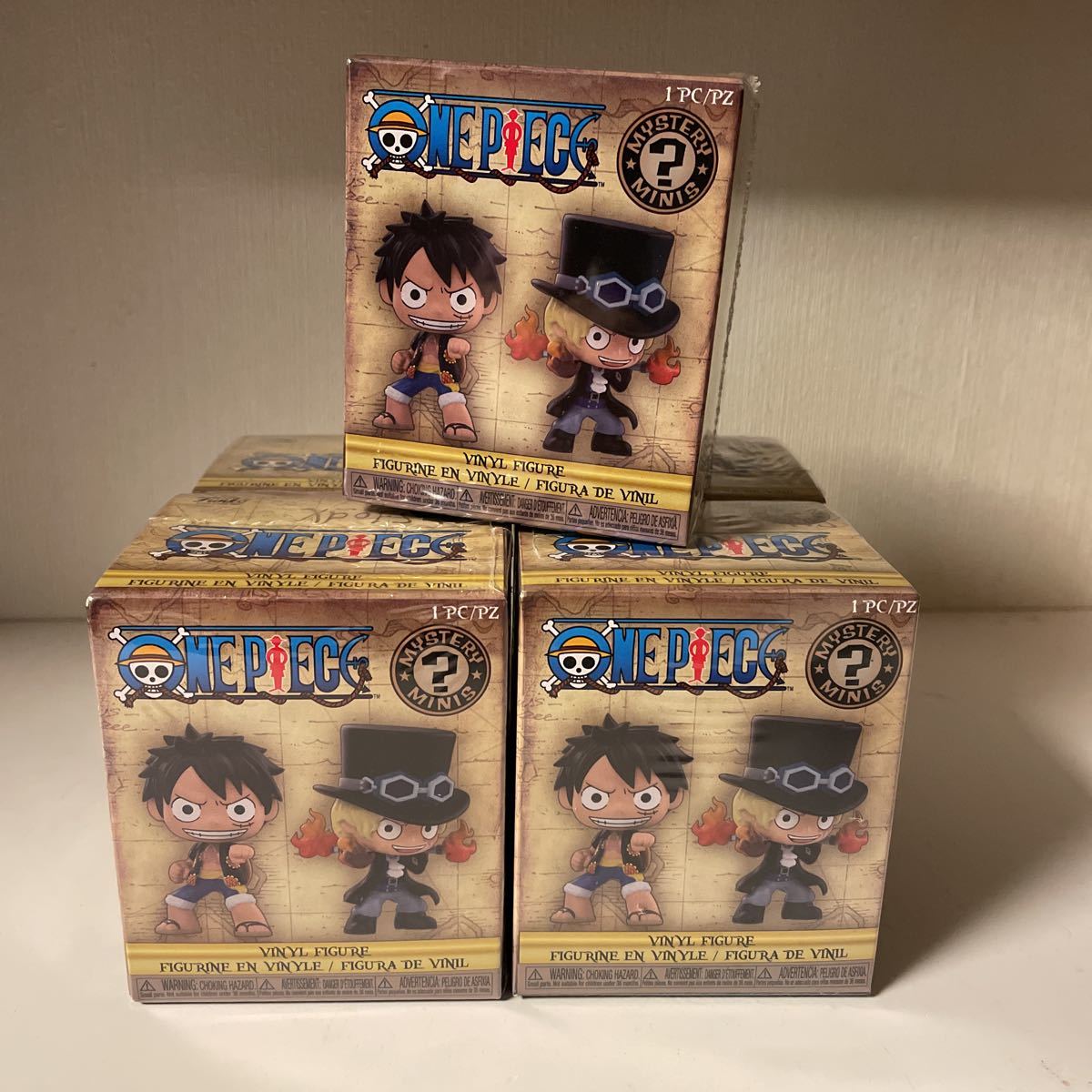 funko pop mini one piece ファンコ ポップ ミニ ワンピース 5箱 高確率 ダブりになる可能性あり(その他)｜売買され ...