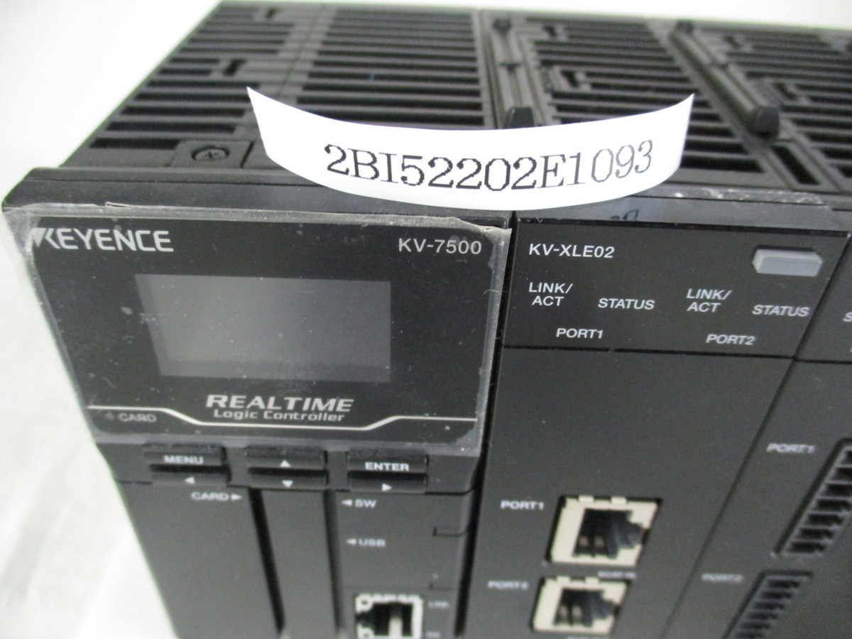 KEYENCE KV-7500/KV-XLE02/KV-XL202/KV-SH04PL/KV-SIR32XT/KV-C64XC/KV ...