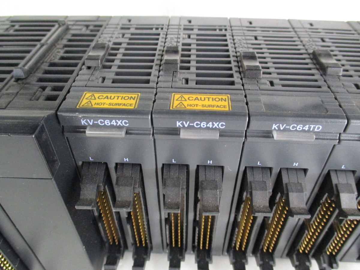 KEYENCE KV-7500/KV-XLE02/KV-XL202/KV-SH04PL/KV-SIR32XT/KV-C64XC/KV ...