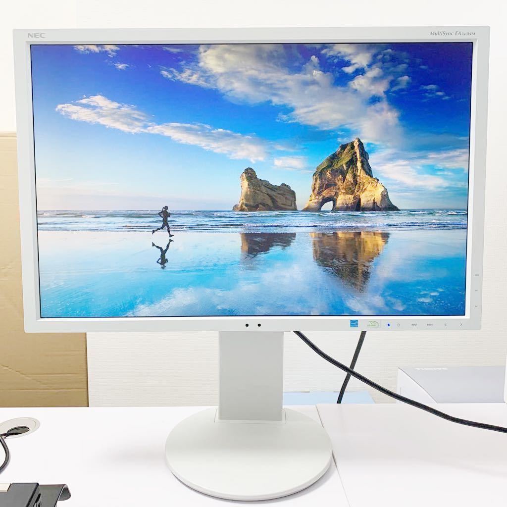 NEC LCD-EA243WM 24.1インチ 液晶モニター 省エネワイドディスプレイMultiSync24型LEDバックライト省エネ 解像度 ...