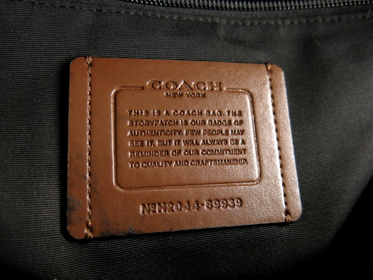 超 COACH コーチ 89939 グラハム バックパック スムース レザー 本革 リュック サック キャメル 茶 黒 バイカラー A4 Js2564(男性用)｜売買されたオークション情報 ...