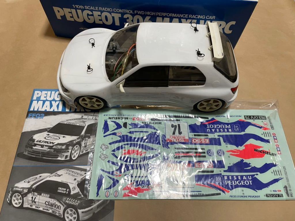 絶版 タミヤ 1/10 プジョー 306 MAXI マキシ Peugeot FF02シャーシ ホイール純正 ステッカー(田宮模型)｜売買されたオークション情報、yahooの商品情報をアーカイブ ...