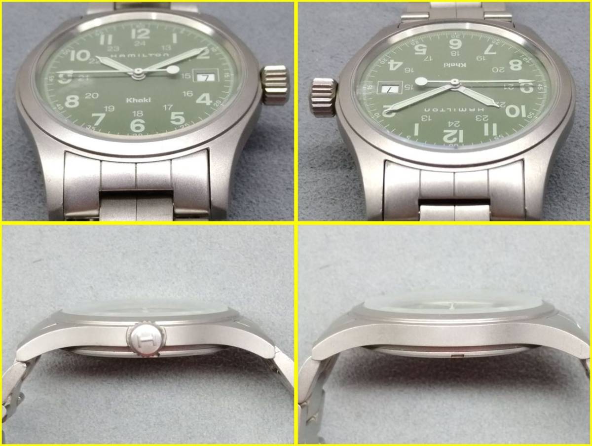 /ジャンク扱い HAMILTON/ハミルトン カーキ 6361 クォーツ メンズ腕時計(その他)｜売買されたオークション情報、yahooの商品 ...