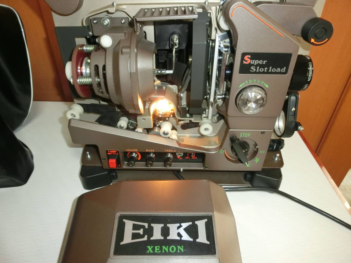 EIKI 16mm フィルム 映写機 EX-3500 S XENON PROJECTOR 説明書付き(その他)｜売買されたオークション情報、yahooの商品情報をアーカイブ公開 ...