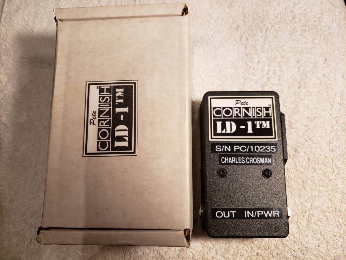 PETE CORNISH LD-1 LINE DRIVER ピートコーニッシュ ラインドライバー 元箱付(エフェクター)｜売買されたオークション情報、yahooの商品情報をアーカイブ公開 ...