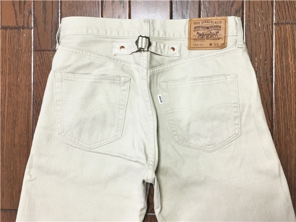 LEVI’S リーバイス 702－11 ピケパンツ w32 股リベ バックルバック ボタンフライ ビッグE 90s ビンテージ 日本製(ボトムス)｜売買されたオークション情報、yahooの商品 ...