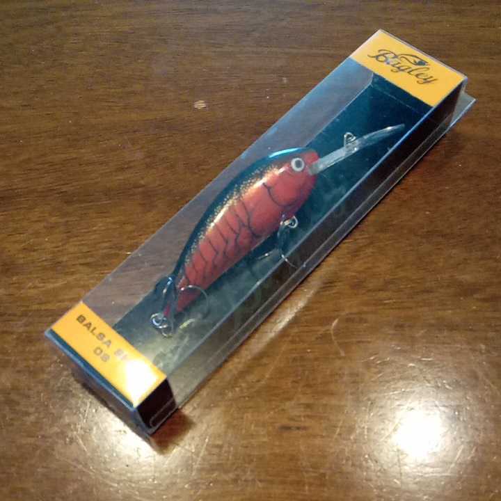 Bagley Balsa Shad Crankbait 08 Red Crawdad 5/8 バグリー バルサ シャッドクランクベイト ② ...