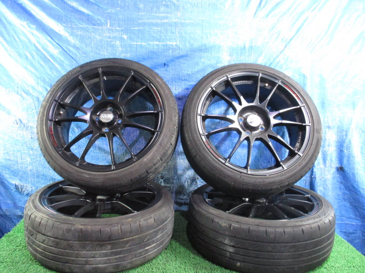 D-T0404a アルファロメオ MITO 社外 アルミホイール OZ RACING 18×7J OFFset 48 PCD 100 4穴 ...