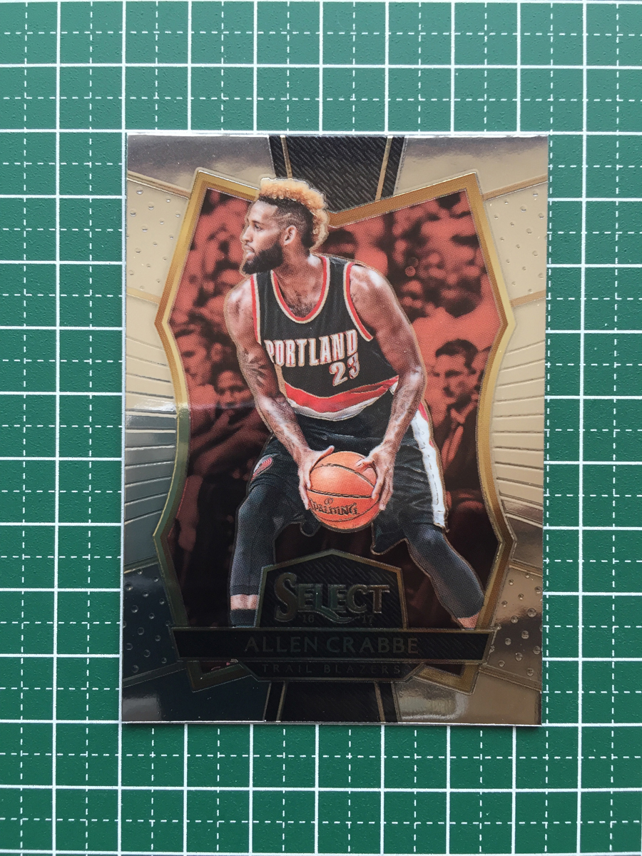 PANINI 2016-17 NBA SELECT #181 ALLEN CRABBE PORTLAND TRAIL BLAZERS ベース ...