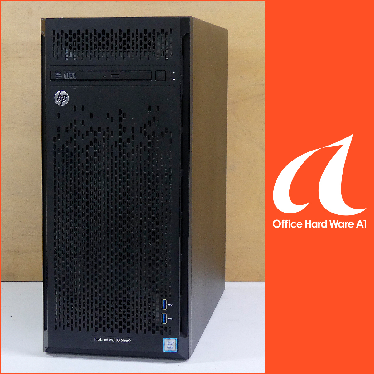 HP Proliant ML110 Gen9 6Core Xeon E5-2603V3 8GB RAM 1TBx2 HDD 現状渡し 〇 ...