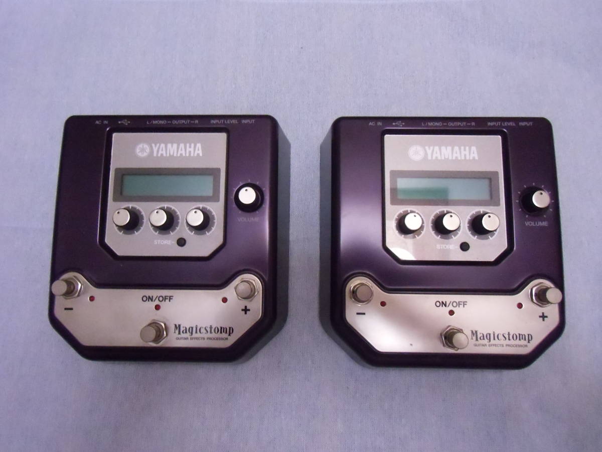 YAMAHA ヤマハ MAGICSTOMP マジックストンプ UB99 2台セット エフェクター ケース付属(マルチエフェクター)｜売買された ...