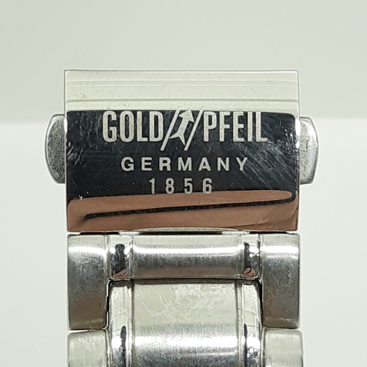 可動品 GOLD PFEIL ゴールドファイル スケルトンメンズ 腕時計 G51007 自動巻き ケース 余りゴマ×4付き(3針（時、分、秒 ...