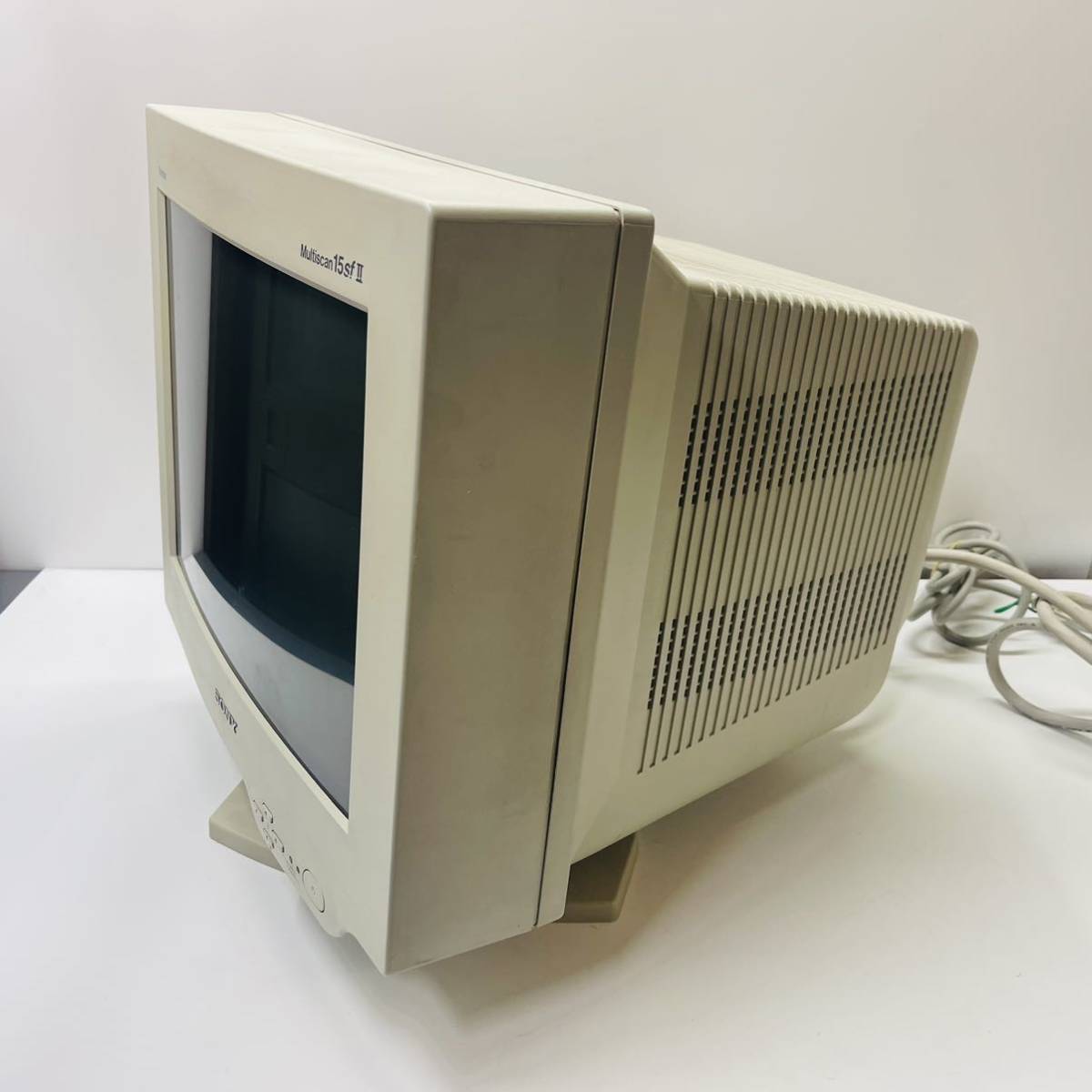 SONY トリニトロン CPD-15SF8 TRINITRON COLORCOMPUTER DISPLAY モニター MULTISCAN ...
