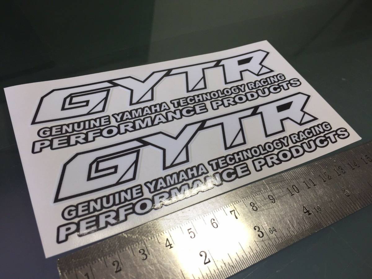 GYTR Sponsor Decal Sticker カッティング ステッカー シール デカール 150mm x 40mm 2枚セット ...