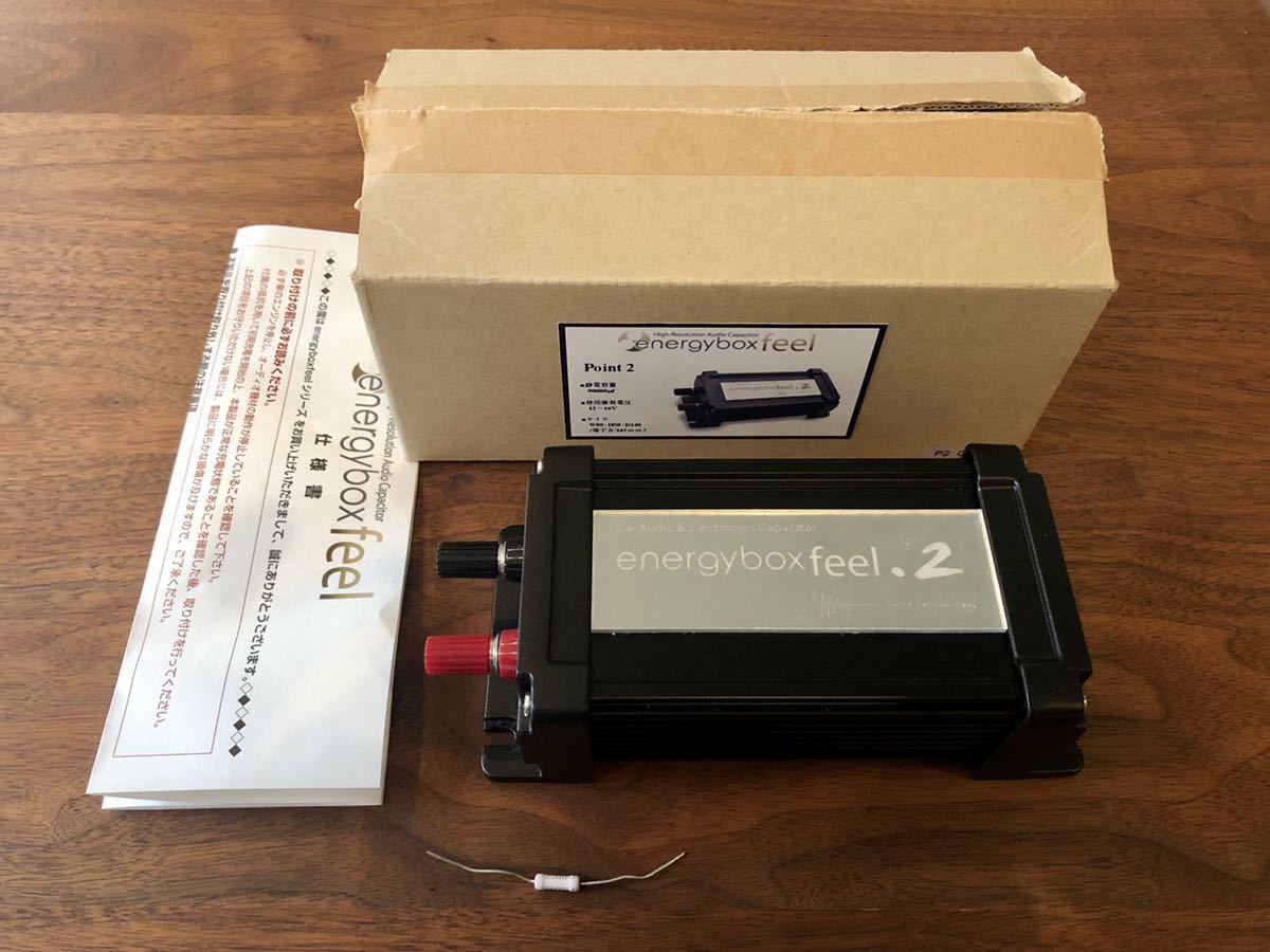 Third Technology energy box feel Point2 サードテクノロジー エナジーボックス フィール ポイント2 キャパシター(カーオーディオ)｜売買された ...