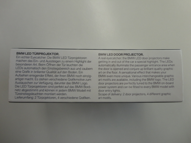 BMW 純正 LED ドアプロジェクター 63312414105 レンズ3種類(BMW用)｜売買されたオークション情報、yahooの商品情報を ...