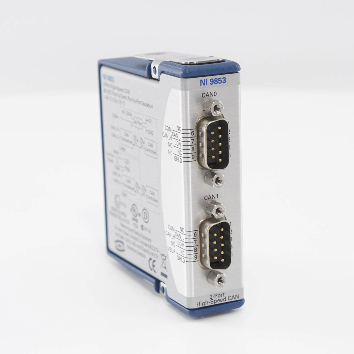 DW 8日保証 2台入荷 NATIONAL INSTRUMENTS NI 9853 DAQ C Series CAN Interface ...