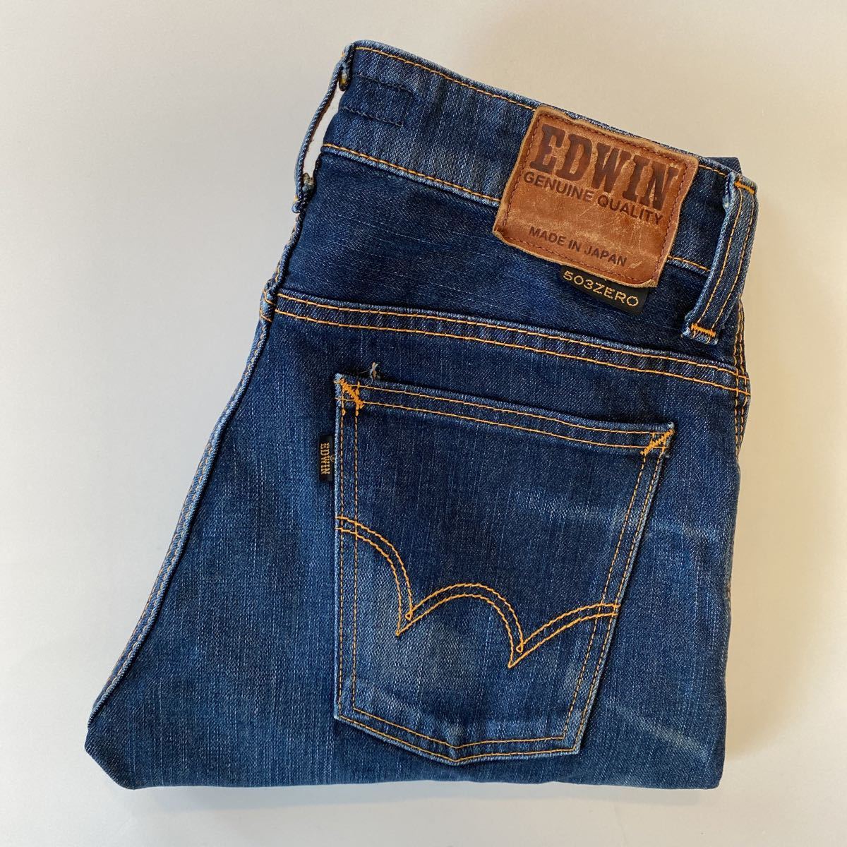 EDWIN エドウィン 503ZERO 503Z01 スリムフィット ストレッチ ローライズジーンズ デニムパンツ W29(W29)｜売買されたオークション情報、yahooの商品情報を ...
