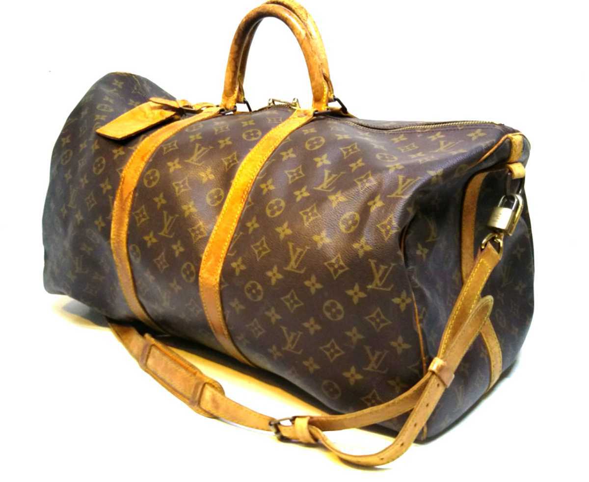 LOUIS VUITTON ルイ ヴィトン ボストンバッグ モノグラム キーボル55 M41424(ボストンバッグ)｜売買されたオークション情報、yahooの商品情報をアーカイブ公開 ...