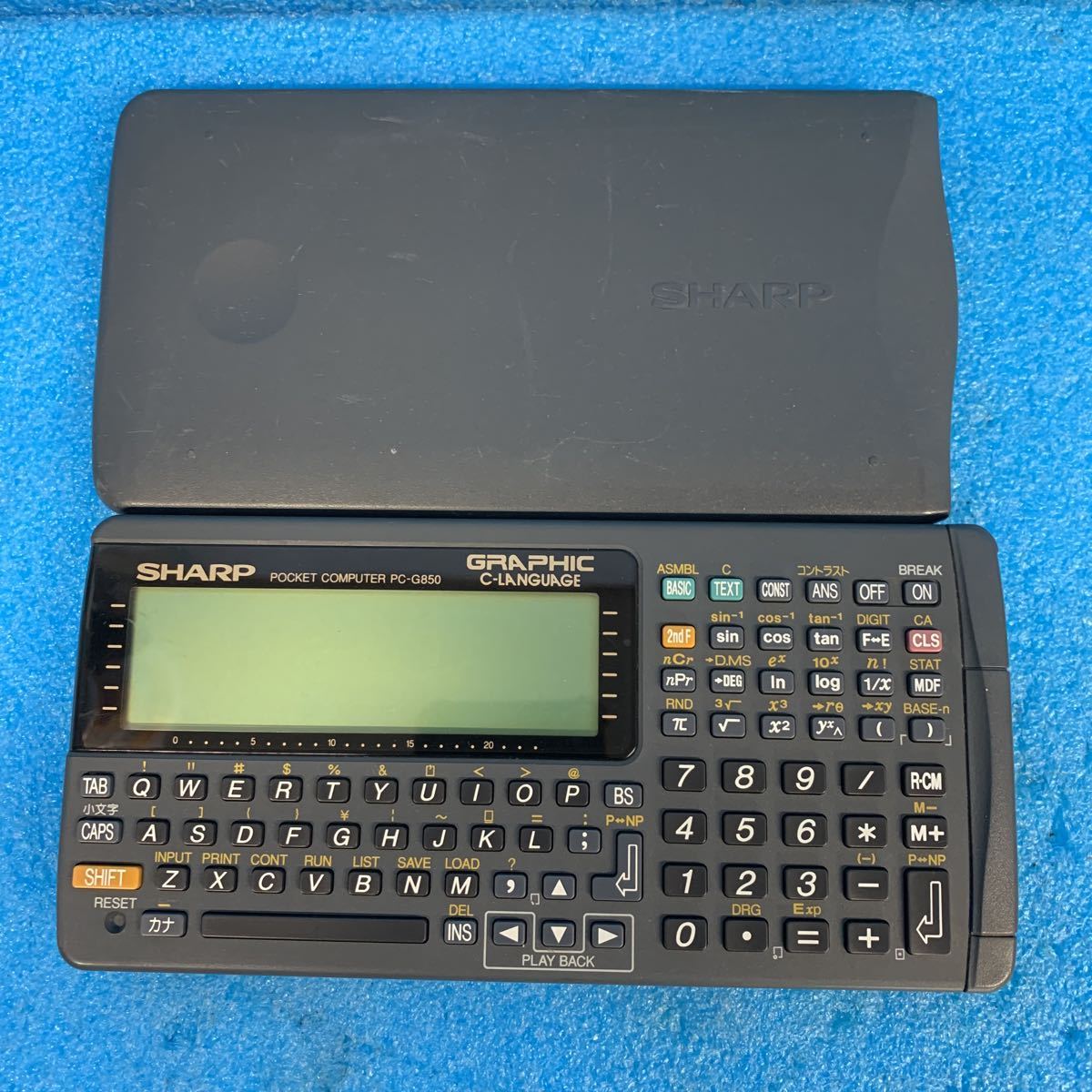 NO.0596.60.. SHARP シャープ ポケットコンピュータ PC-G850 動作未確認 現状ジャンク品(ポケットコンピュータ)｜売買 ...